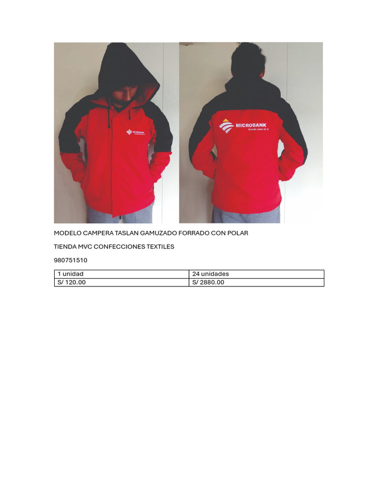 Modelos de Casacas Norin | PDF