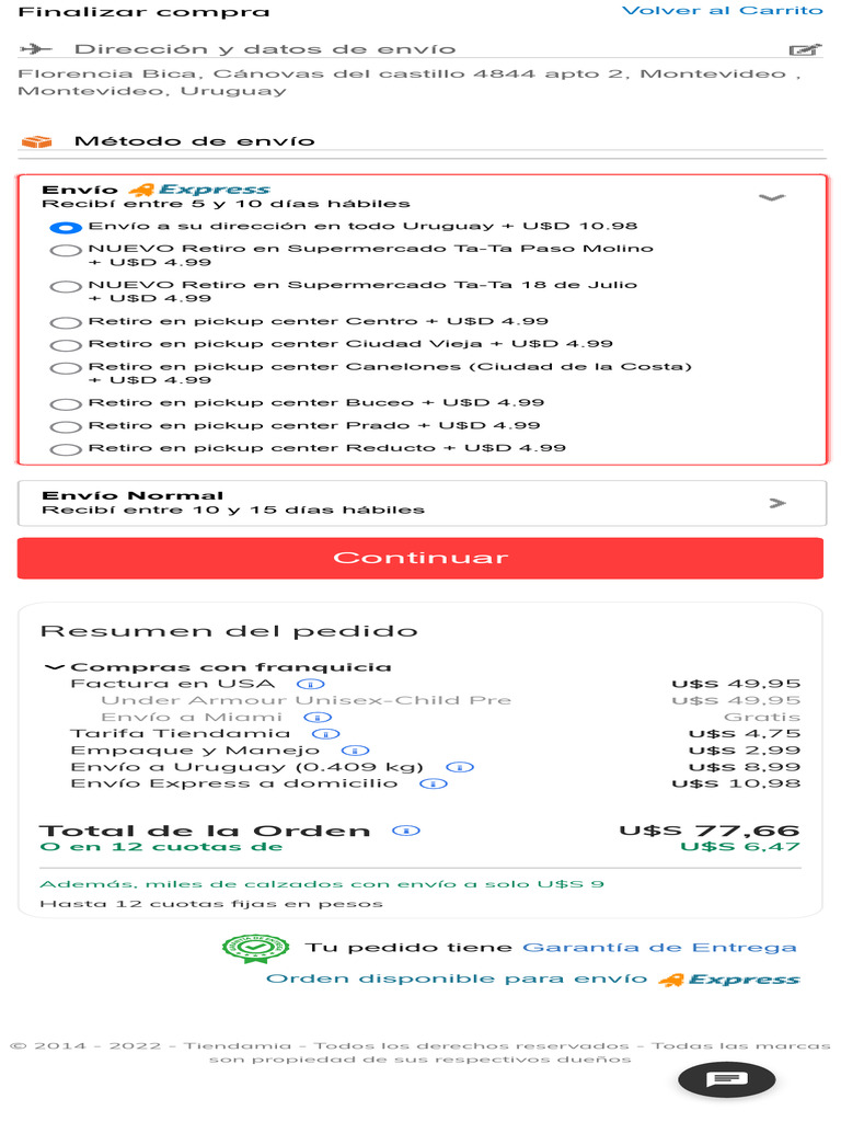 Finalizar Compra | PDF