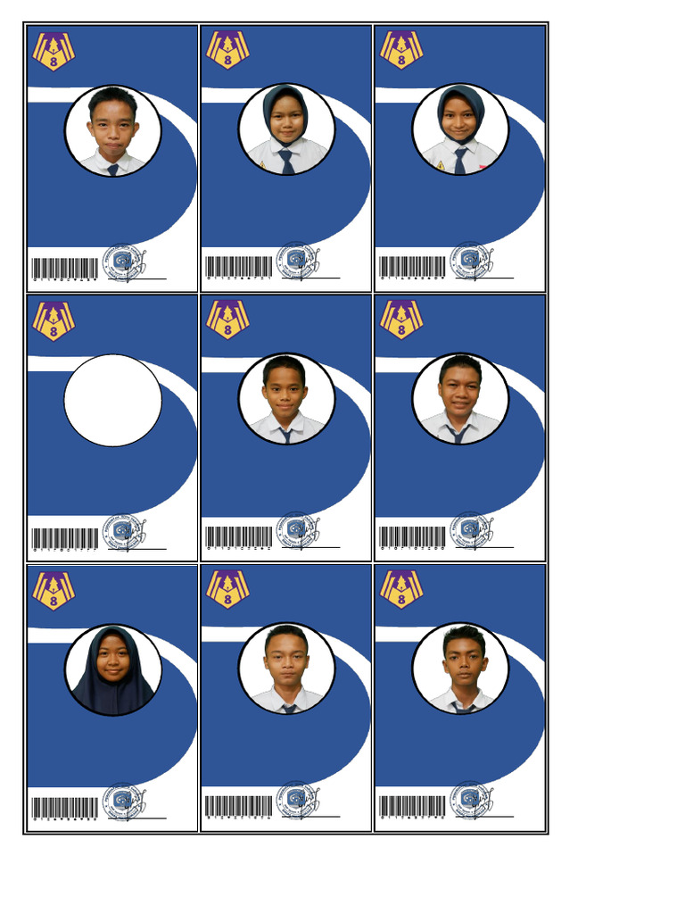Student Id Card Student Id Card Student Id Card: SMP Negeri 8 Tarakan SMP Negeri 8 Tarakan SMP ...