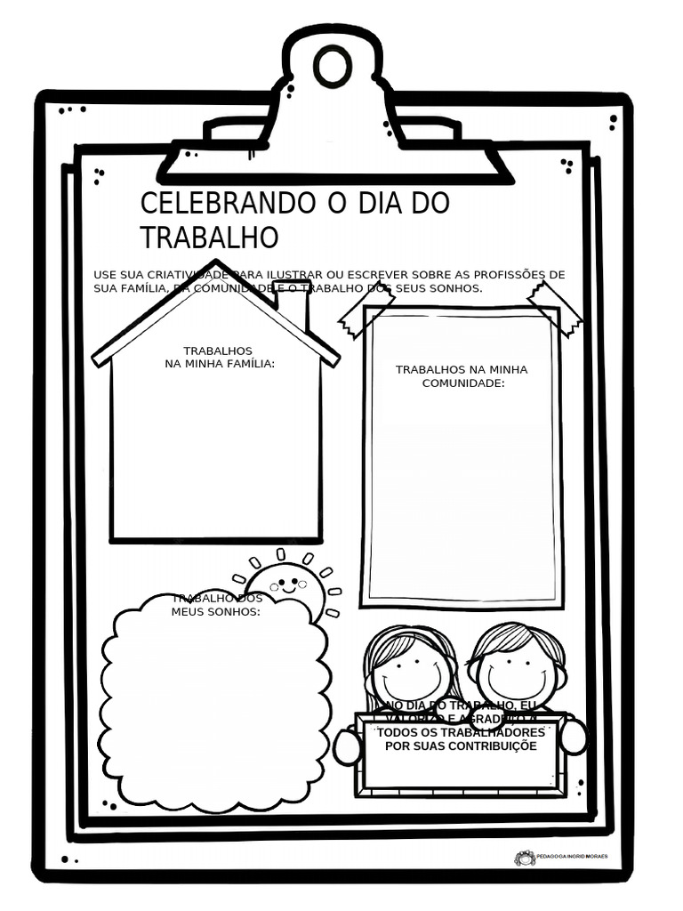 Prancheta Celebrando o Dia Do Trabalho | PDF