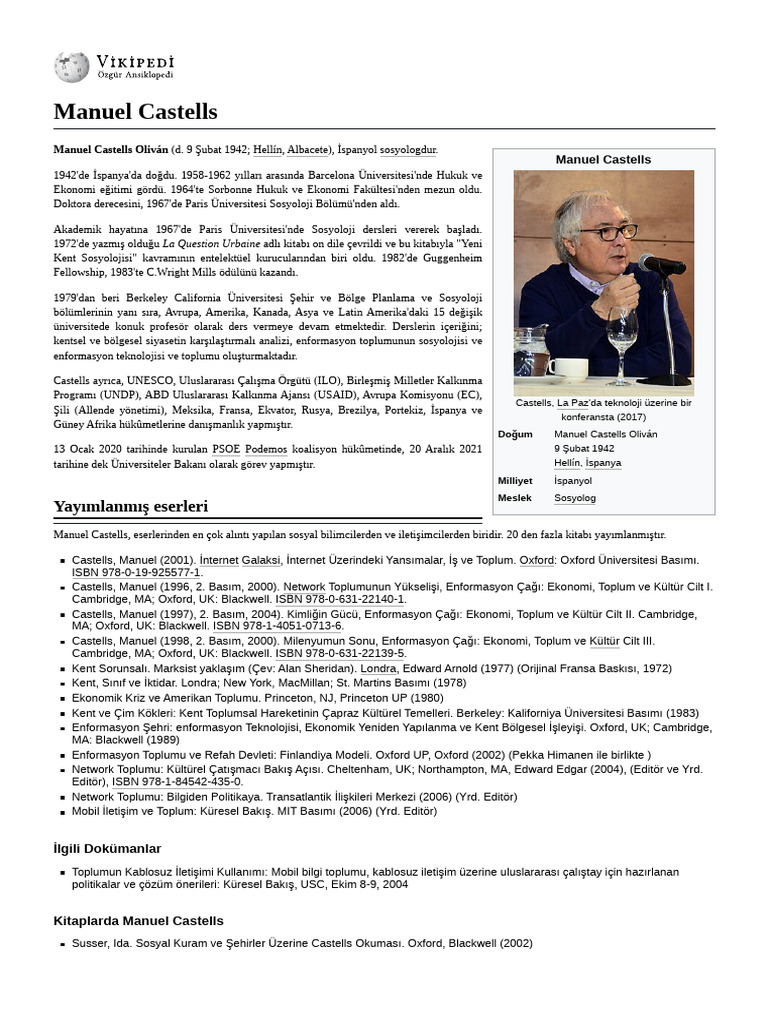 Manuel Castells | PDF