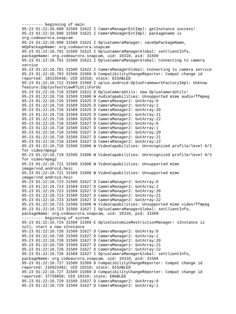 Log Cat 1747959730614 | PDF | Computer Architecture | Computing