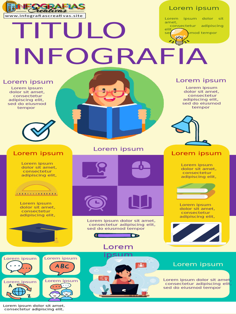 Plantilla Para Infografia 04 | PDF