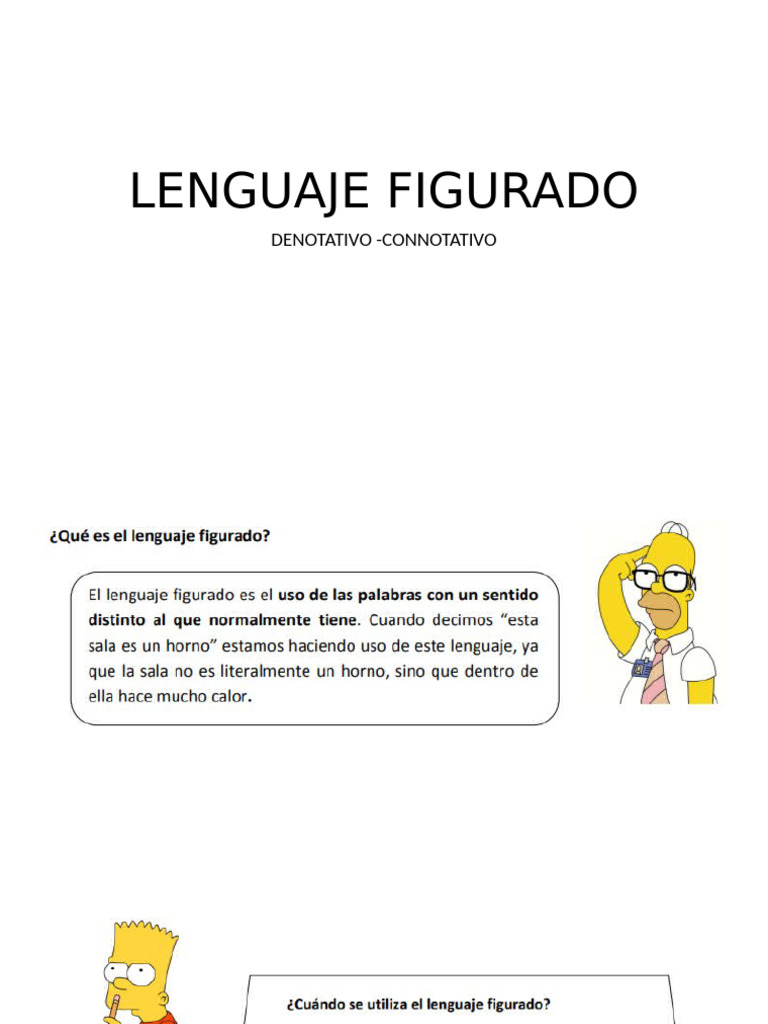 Lenguaje Figurado | PDF
