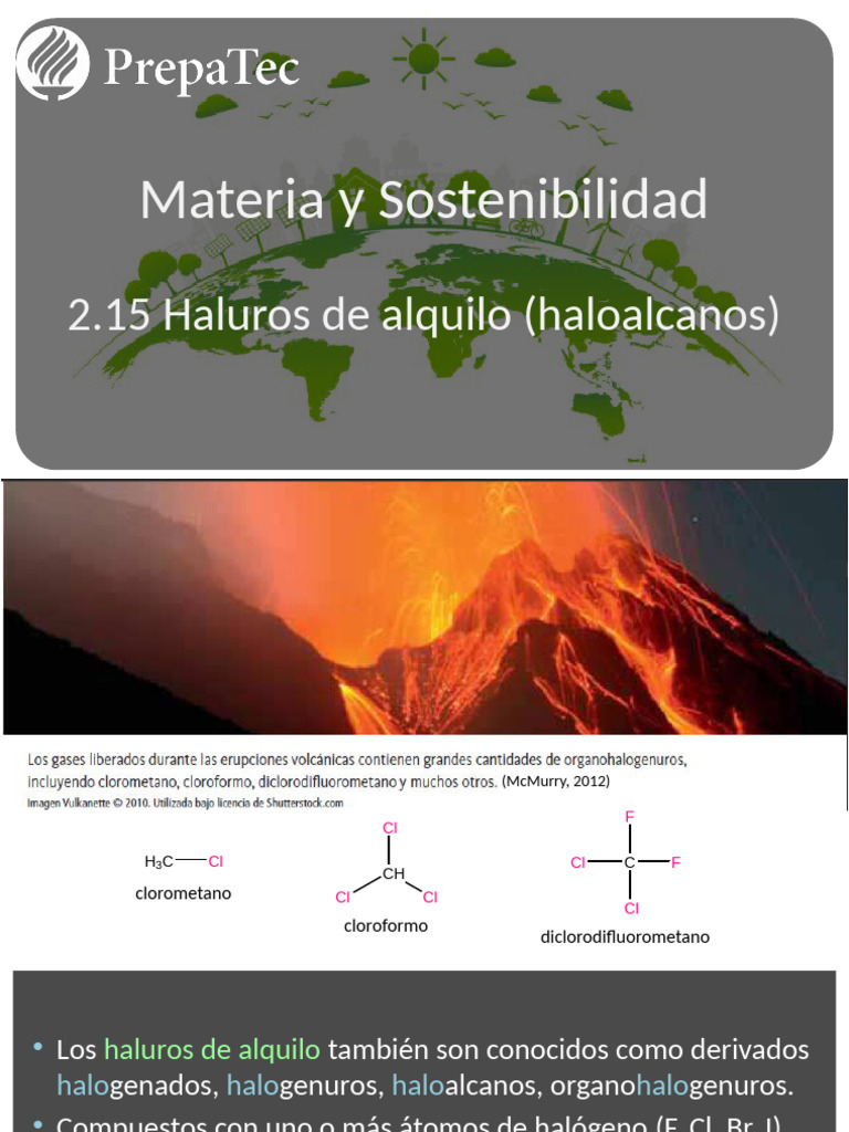 12 Nomenclatura de haluros de alquilo [EM2024] | PDF | Cloro ...