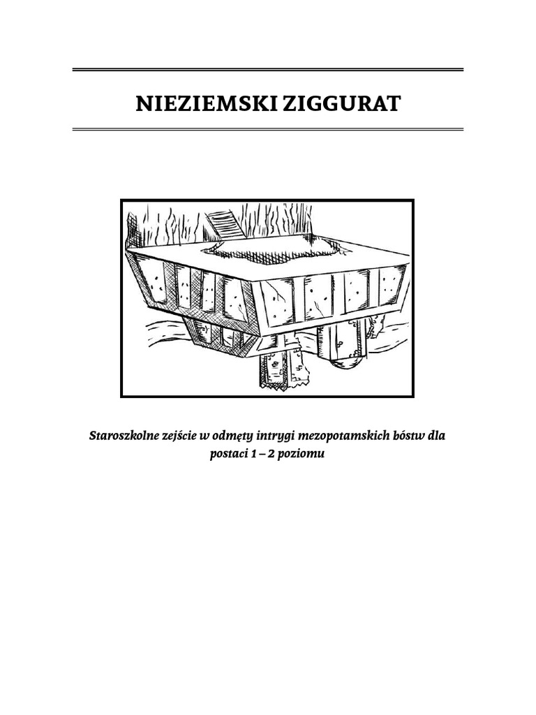 Black Ziggurat 0.1 | PDF