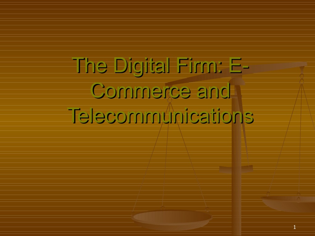 An Overview of Traditional Commerce, E-Commerce Models and Their ...