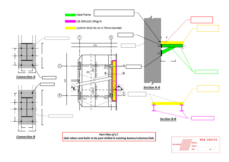 SK_519 L7 Additional RC Slab Ledge RFI-STR-113 | PDF | Building ...