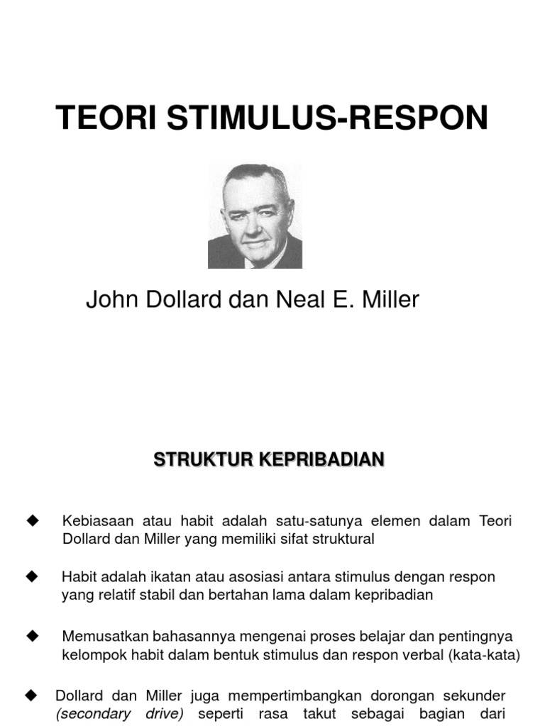 Teori Stimulus-Respon | PDF