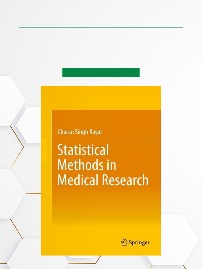 Statistical Methods in Medical Research New Edition PDF | PDF ...