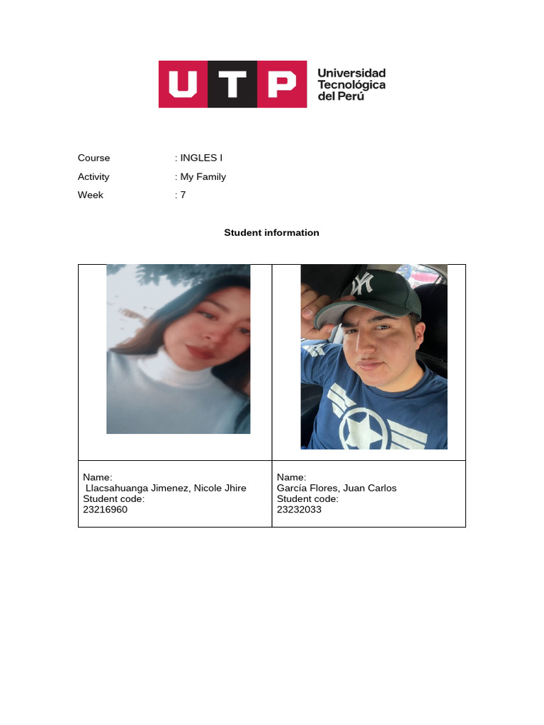 My Family Dialogue in English I | PDF