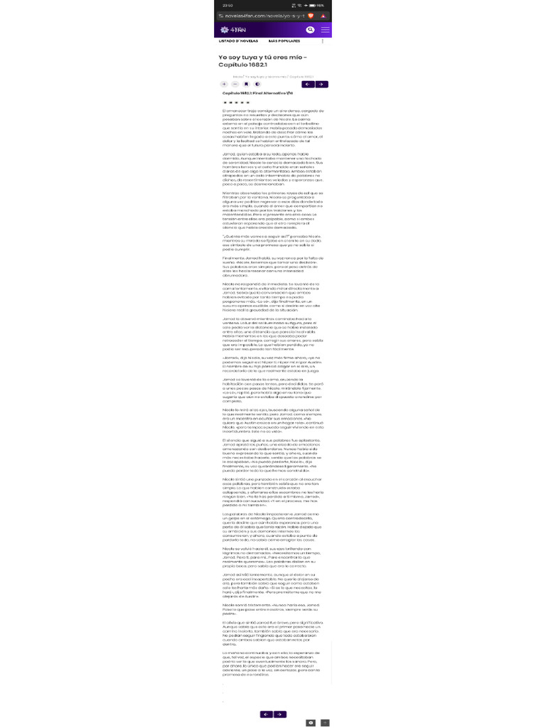 Yo Soy Tuya y Tú Eres Mio Final Alternativo | PDF