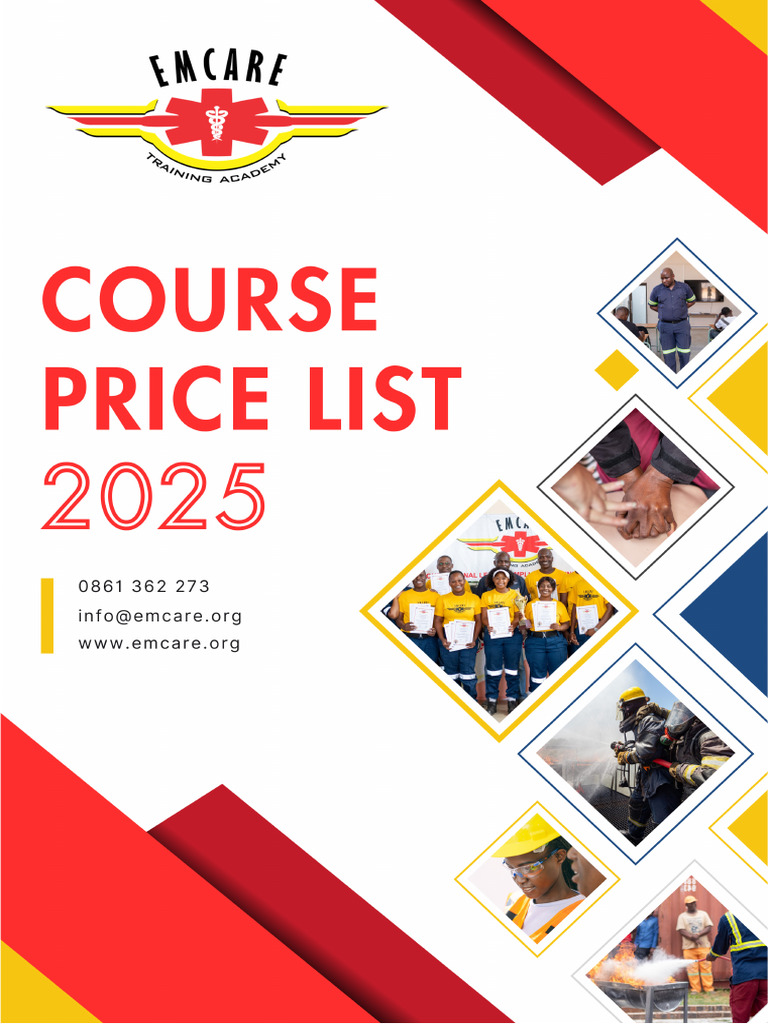 Emcare 2025 Full Course Price 2 | PDF | Safety | Emergency Management