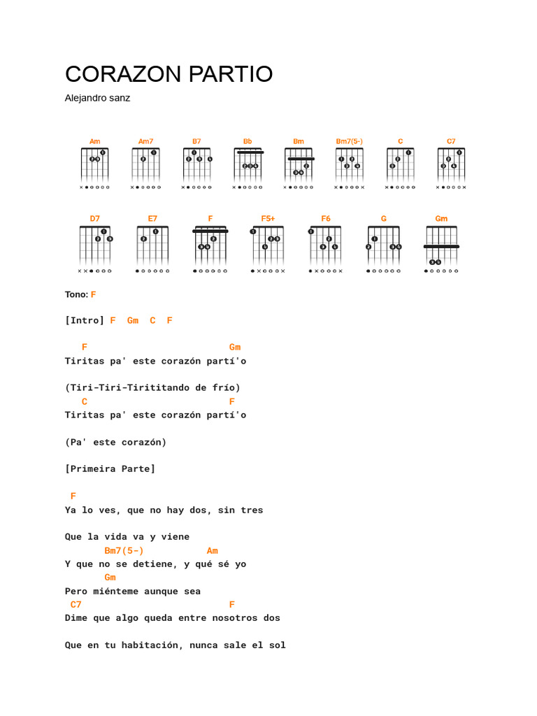 Corazon Partio | PDF