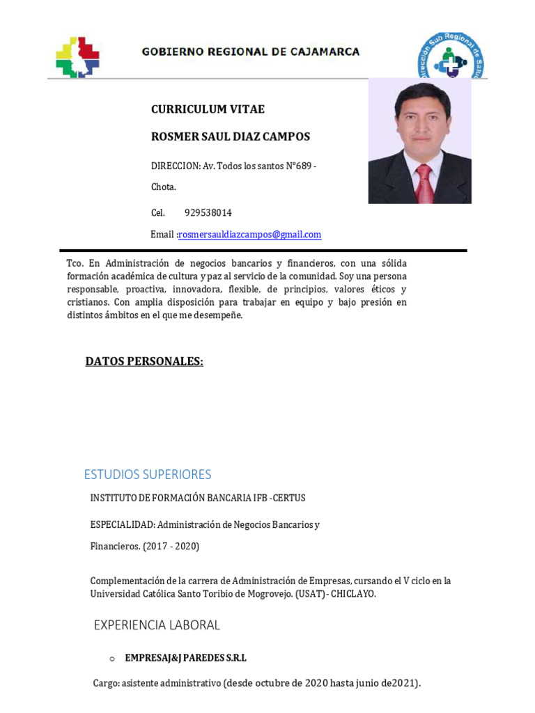 CV ROSMER 2 - Merged | PDF | Business