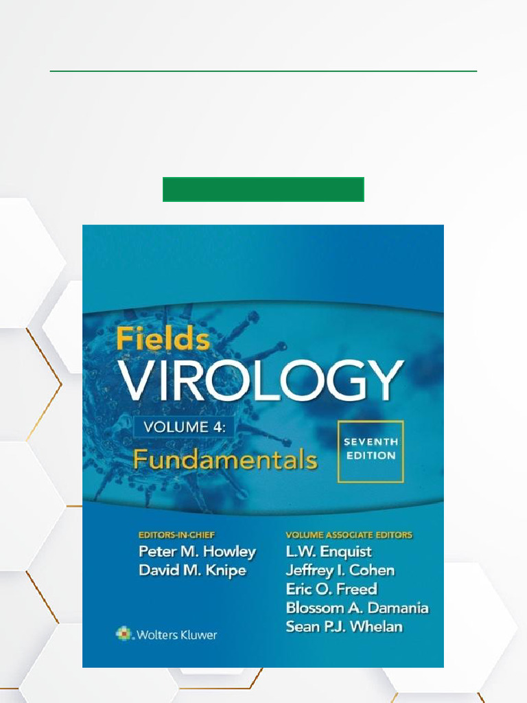 Fields Virology Fundamentals 7th Edition Full Chapter Download | PDF | Virus | Virology