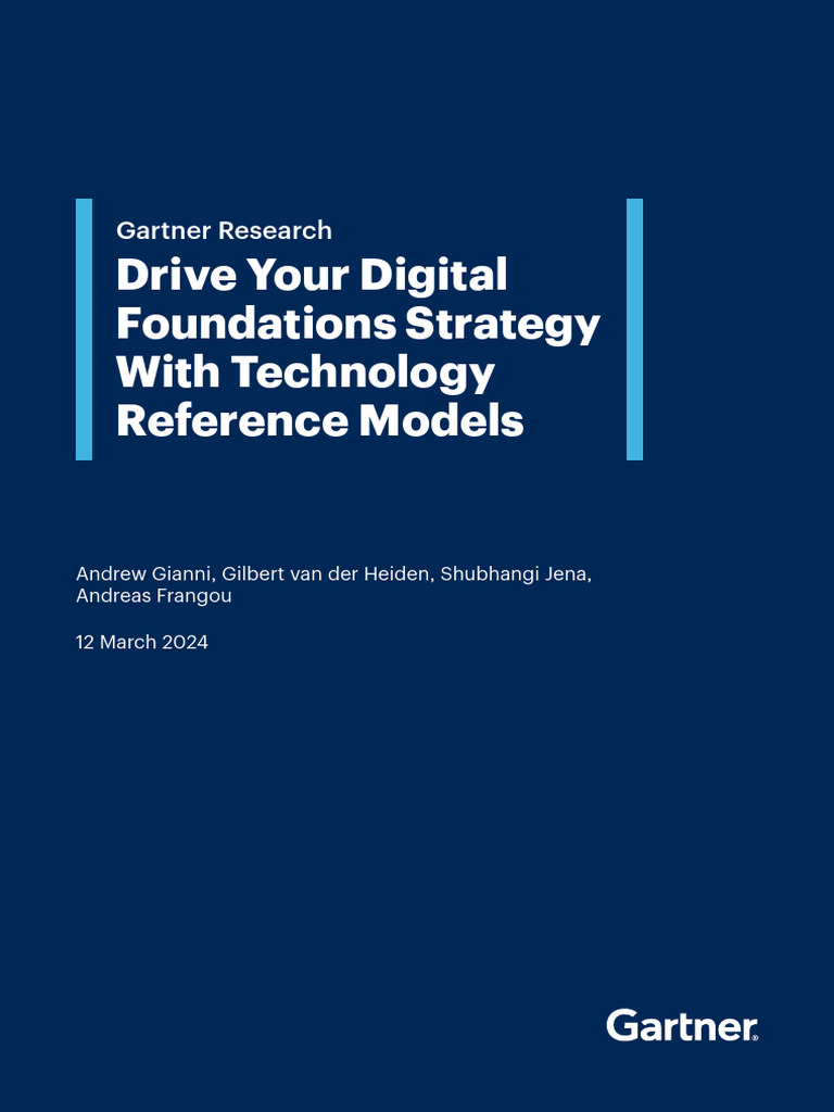 Digital Foundations Strategy with TRMs | PDF | Enterprise Architecture ...