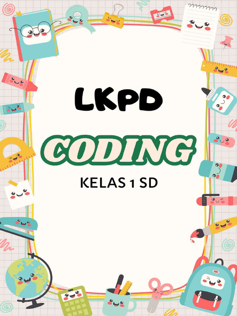 LKPD Coding Kelas 1 | PDF