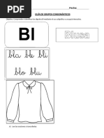 Palabras con "bl" para niños | PDF | Sílaba | Palabra
