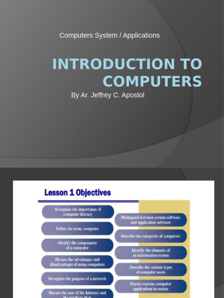 Introduction to Computers | PDF