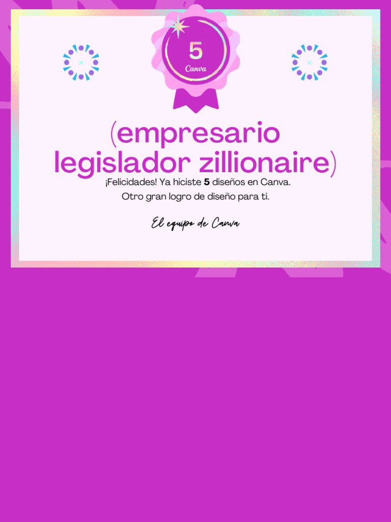 Insignia Por Haber Creado 5 Diseños en Canva_20250519_132422_0000 | PDF