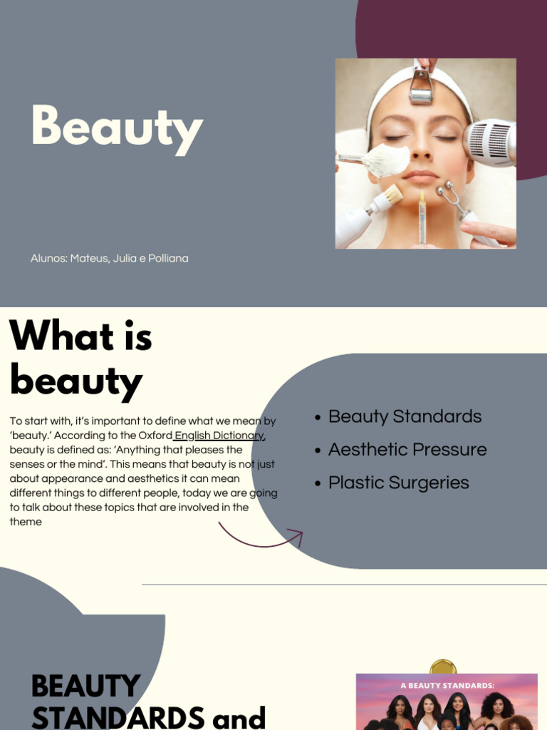 Understanding Beauty Standards and Pressures | PDF