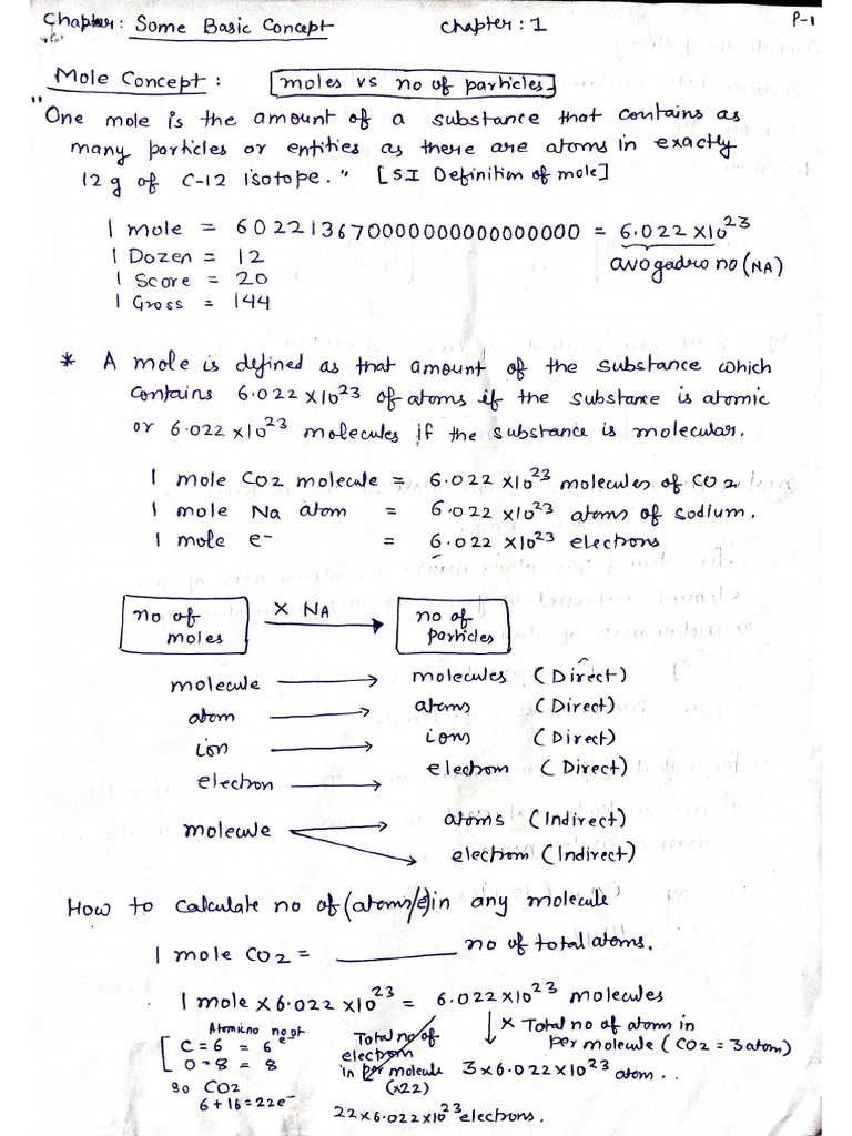 Some Basic Concept XIth | PDF