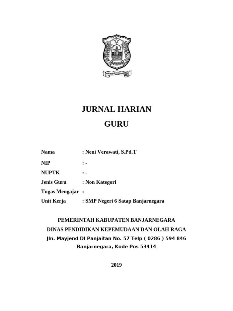Jurnal Harian Guru | PDF