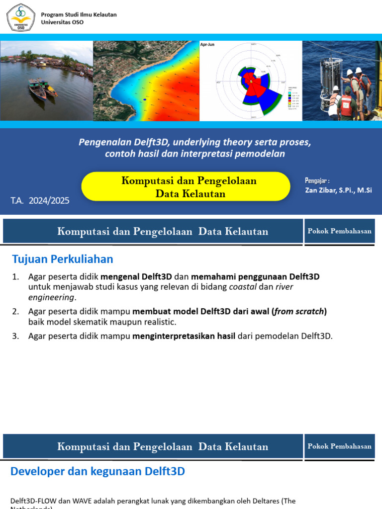 Pertemuan 02 Komputasi & Pengelolaan Data Kelautan | PDF