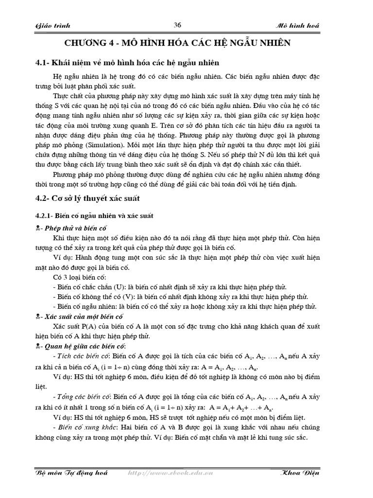 Giao Trinh Mo Hinh Hoa Chuong 4 Pps | PDF