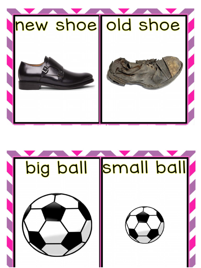 FLASH CARDS OPPOSITES | PDF