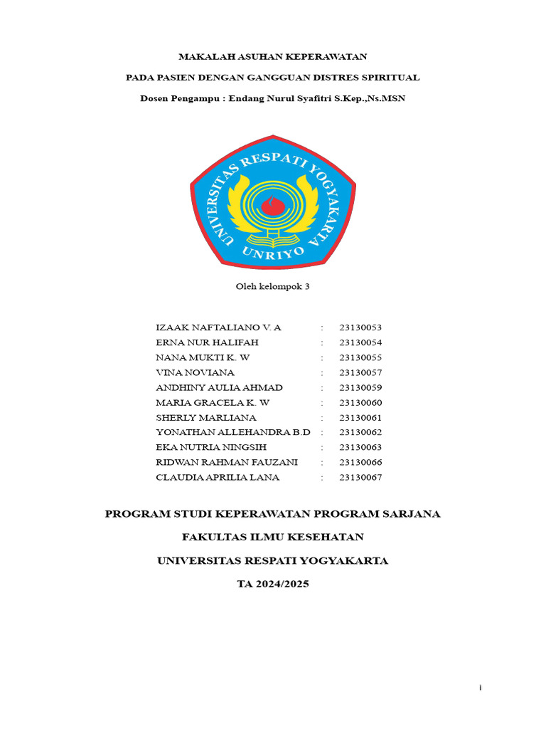 Makalah Seminar Jiwa Dewasa Kel 3 | PDF