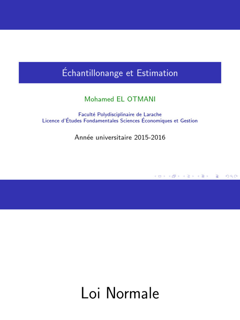 Calcul de l'Écart-Type et Variance | PDF | Échantillonnage ...