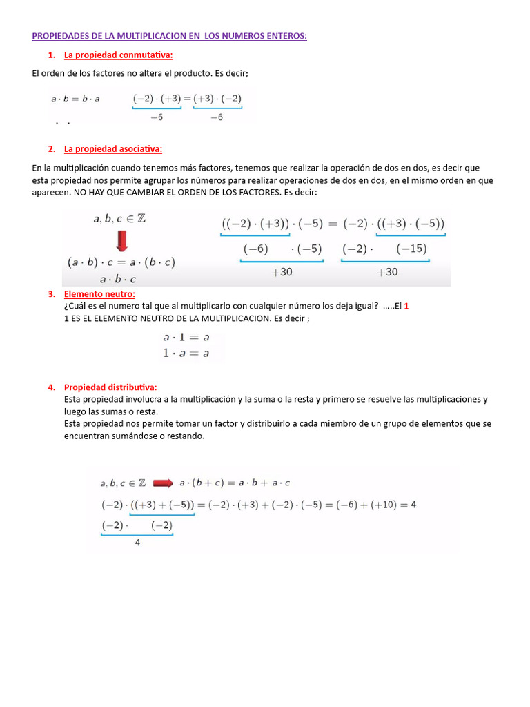 Multiplicacion y Division | PDF | División (Matemáticas) | Multiplicación