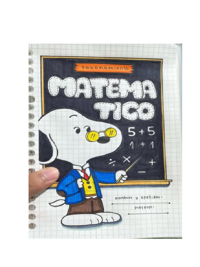 caratula de matematica | PDF