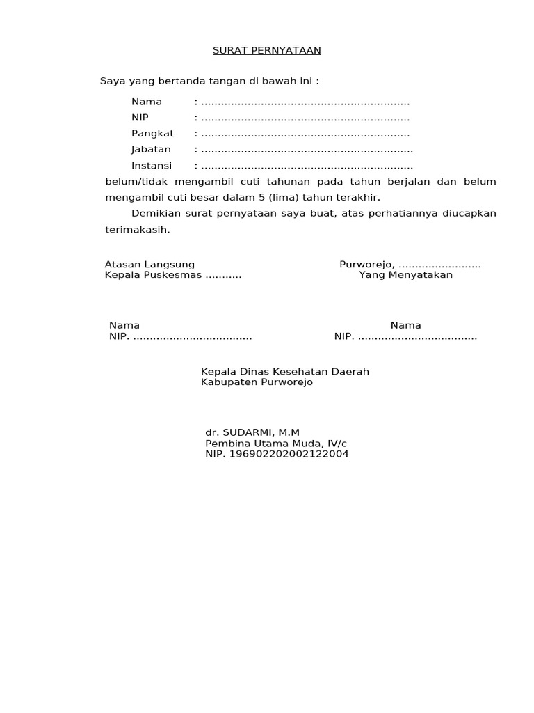 Suket Belum Pernah Cuti Besar | PDF