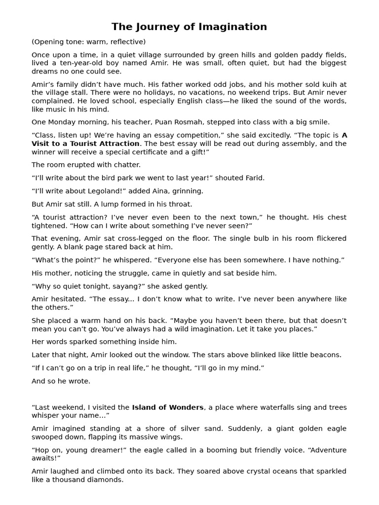 29.4. The Journey of Imagination. | PDF