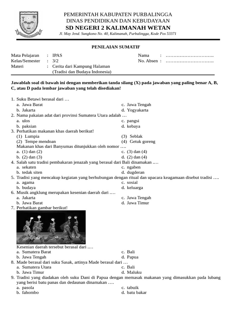 Sumatif 3 SMT 2 IPAS | PDF
