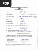 Esic Form-1 | PDF
