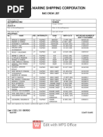 IMO FAL Form 2 - Cargo Declaration | PDF