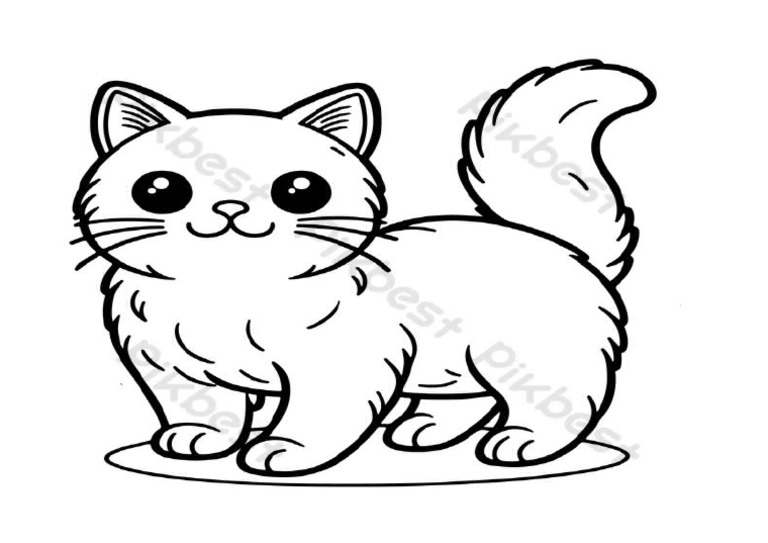 Mewarnai Kucing | PDF