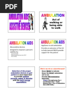 Ambulation Devices Final | PDF | Wheelchair | Walking