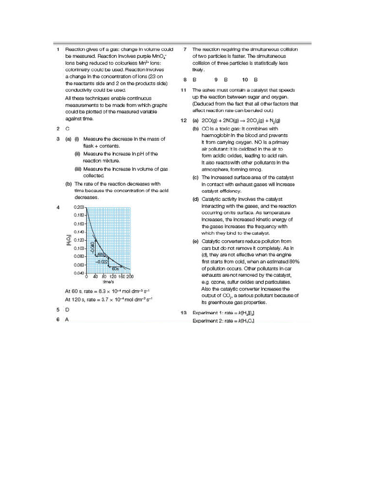 Pearson 6 and 16 Questions Ans | PDF