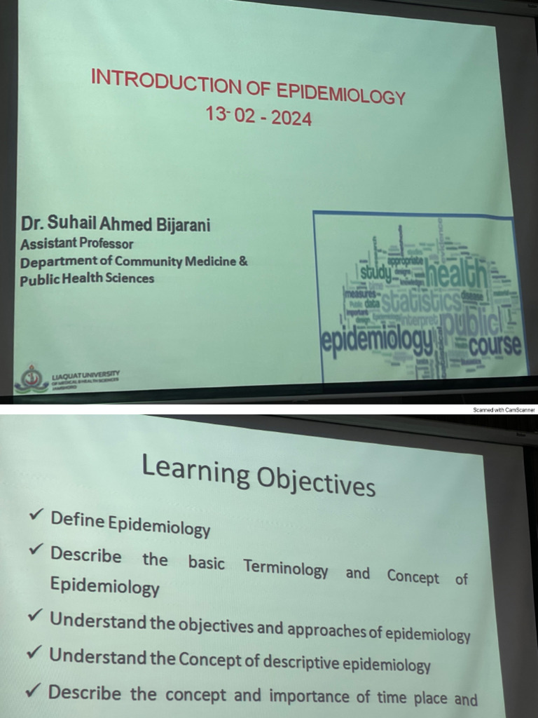 Introduction To Epidemiology | PDF