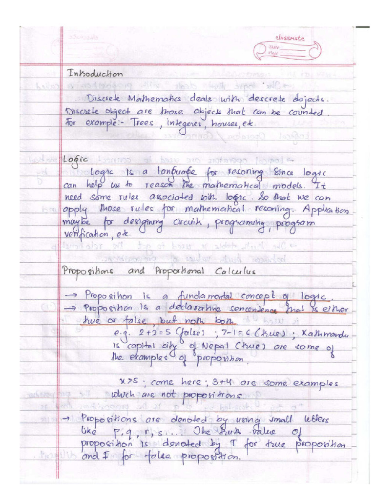 Ds Full Note 1 | PDF