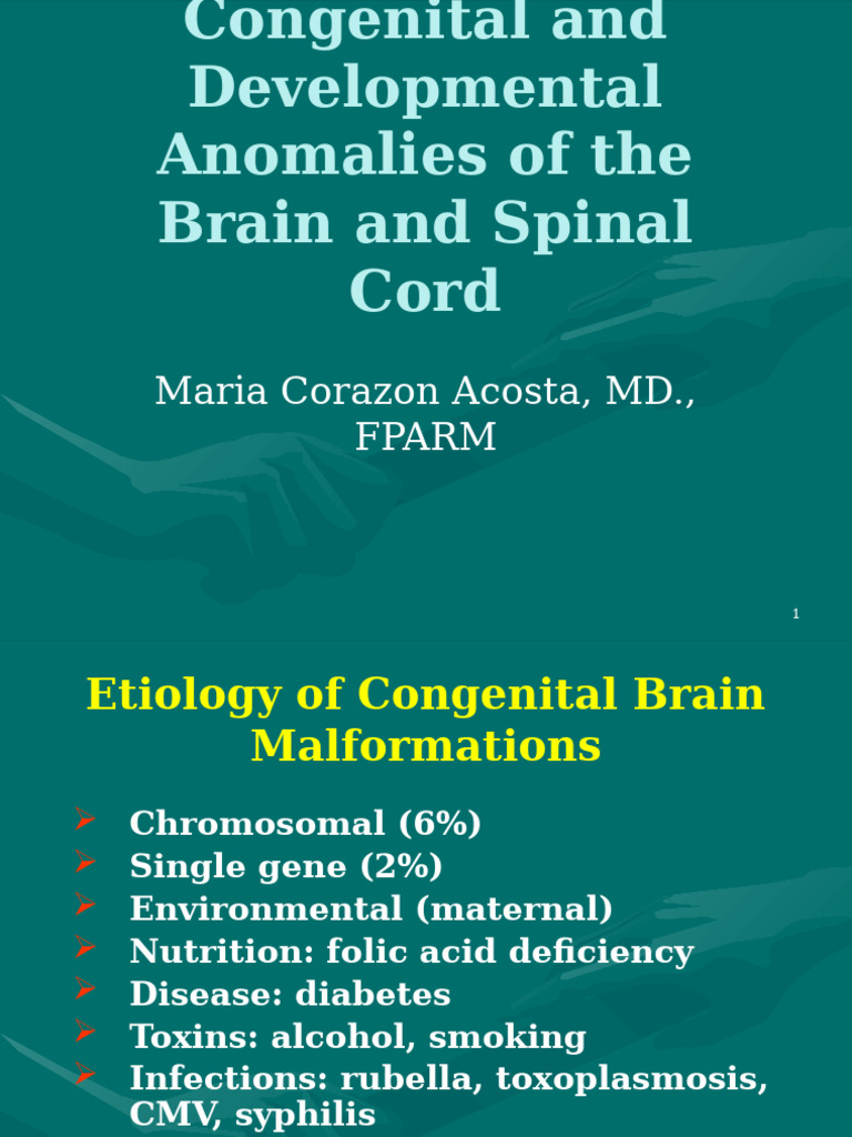 Congenital-and-Developmental-Anomalies-of-the-Brain-and | PDF | Medical ...