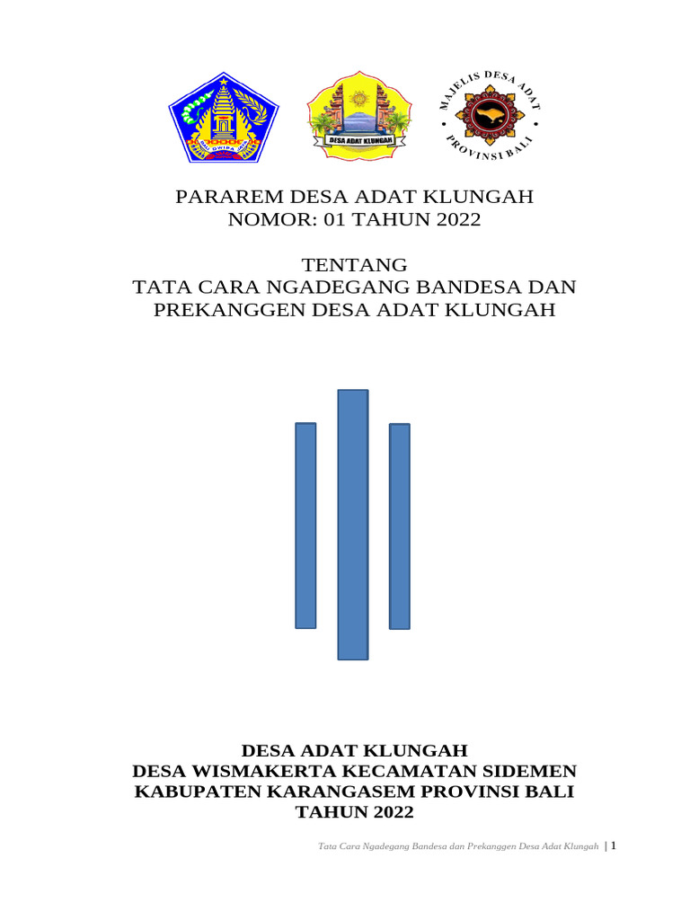 PARAREM Lengkap Finish Revisi Baru | PDF