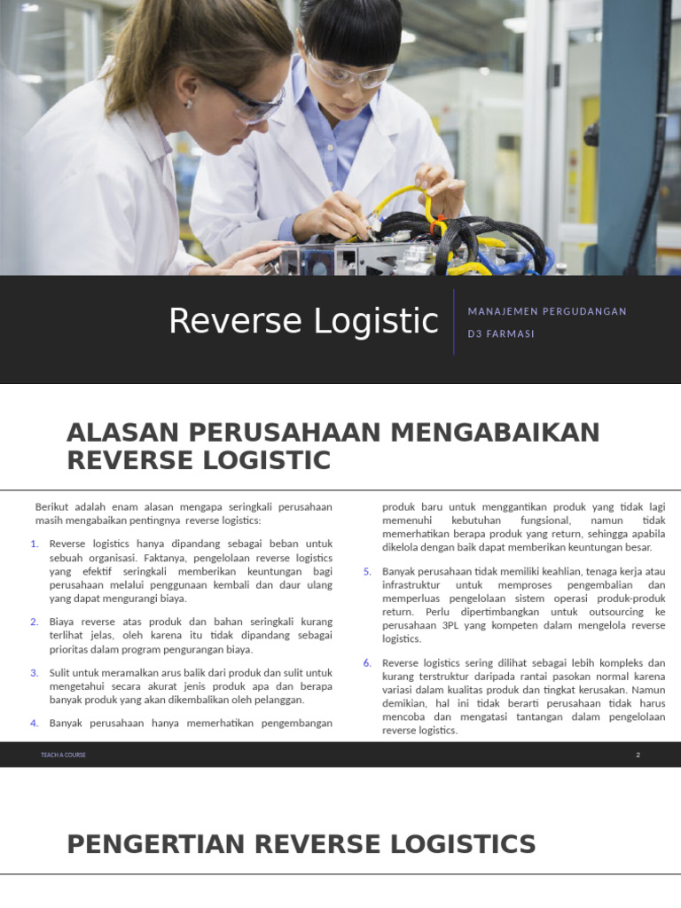 Reverse Logistic | PDF