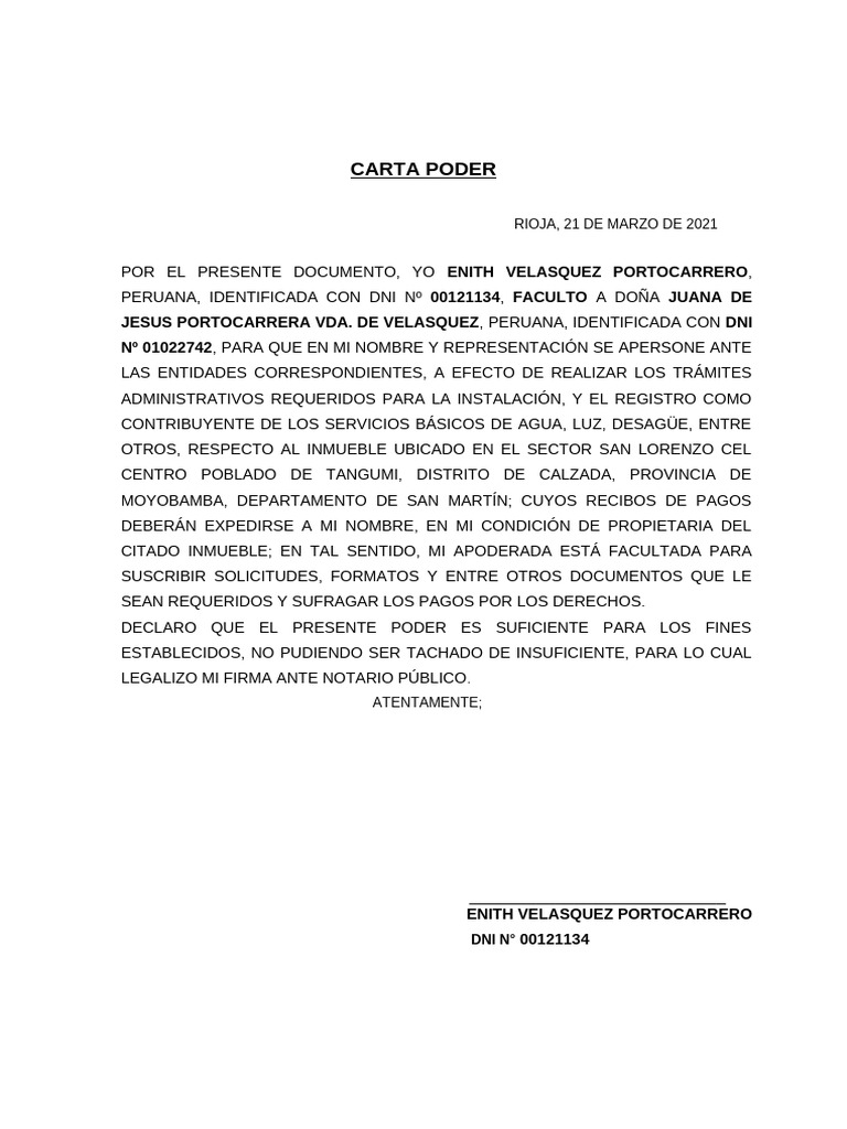 Tramites de Servicios Basicos y Autovaluo - Enith Velasquez ...