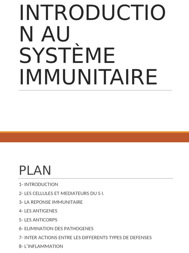 Comprendre le Système Immunitaire | PDF | Système immunitaire | Système ...
